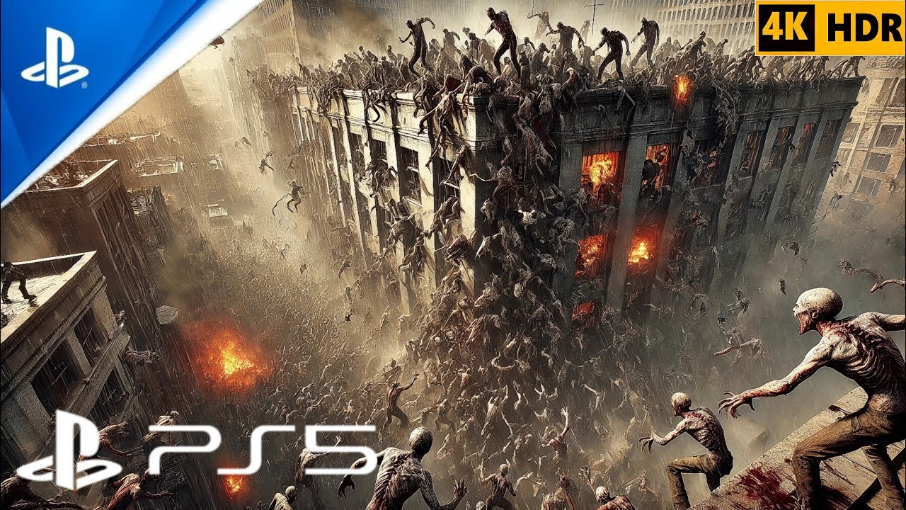 ZOMBIE SWARM ATTACK | Realistic Ultra Graphics Gameplay [4K 60FPS HDR ...