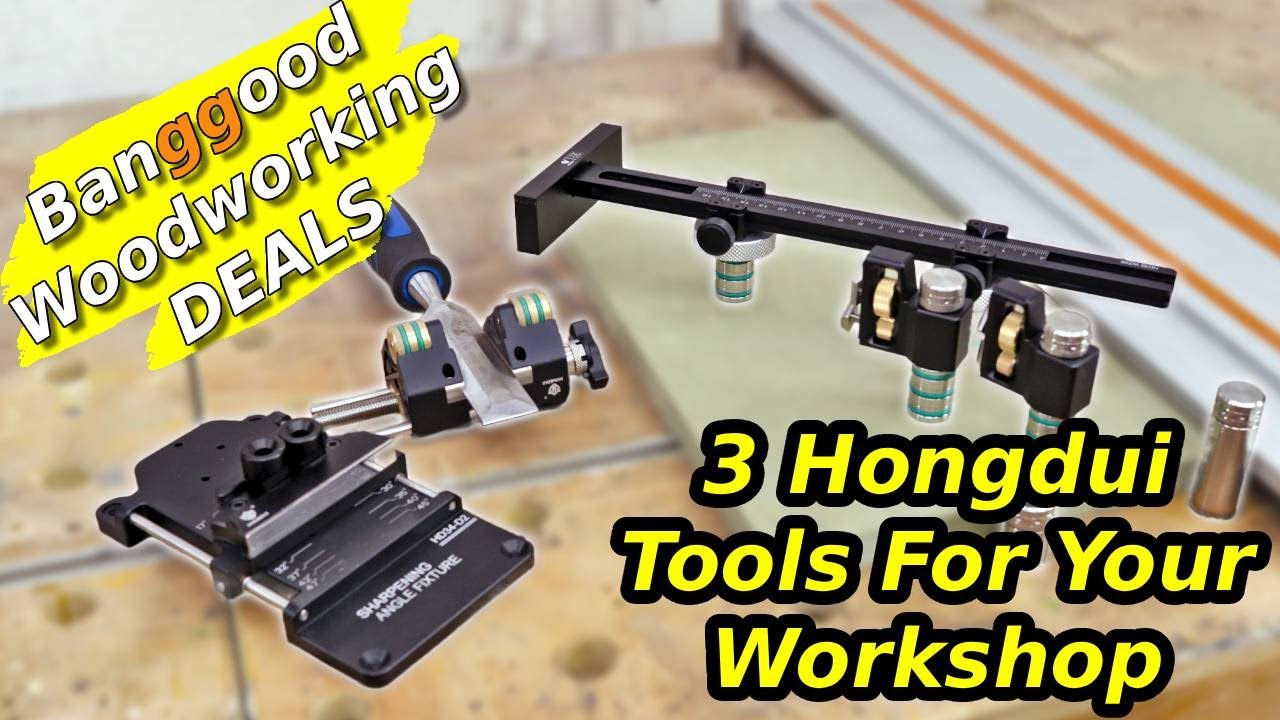 Woodworking Tools That Make Life Easier | Banggood Sale! - YouTube