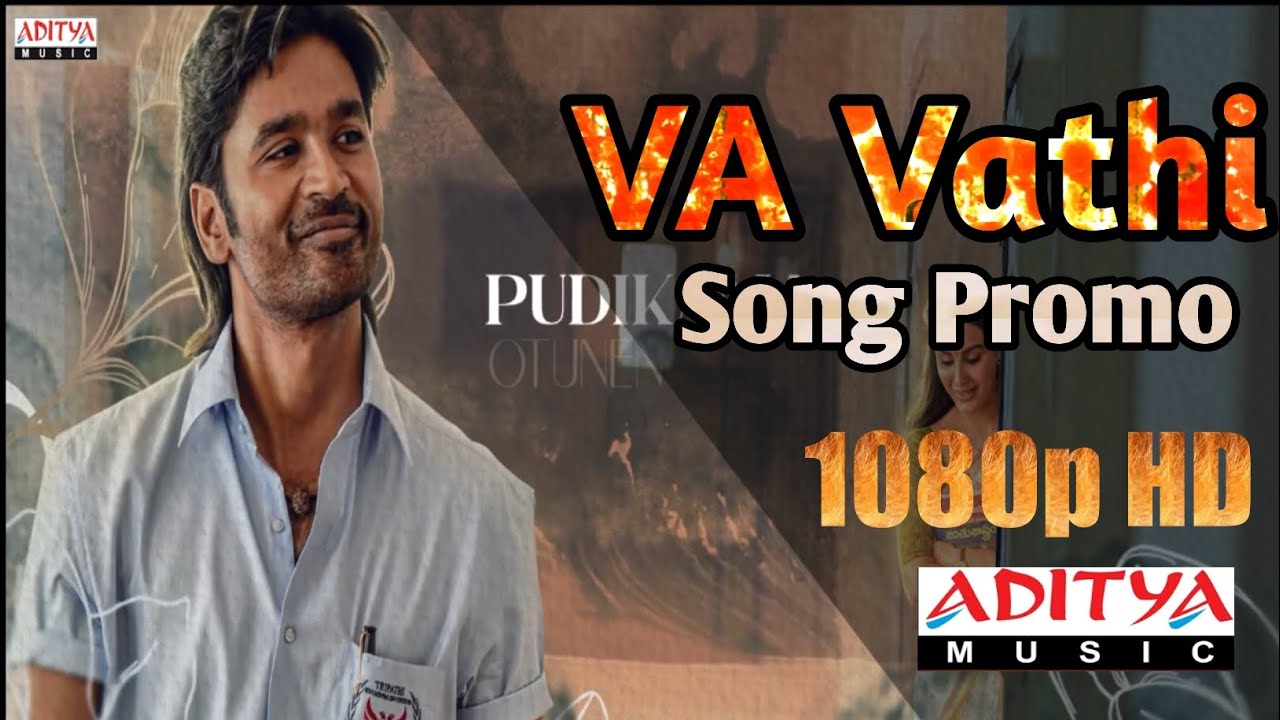 Vaa Vaathi Lyrical Song | Vaathi Songs | Dhanush, Samyuktha Promo - YouTube