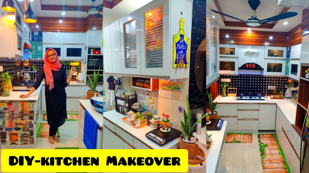 Part1/DIY-kitchen Makeover||The Ultimate Kitchen Transformation|| Zero ...