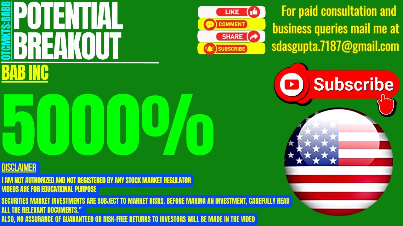 BABB STOCK | BAB INC POTENTIAL BREAKOUT - YouTube