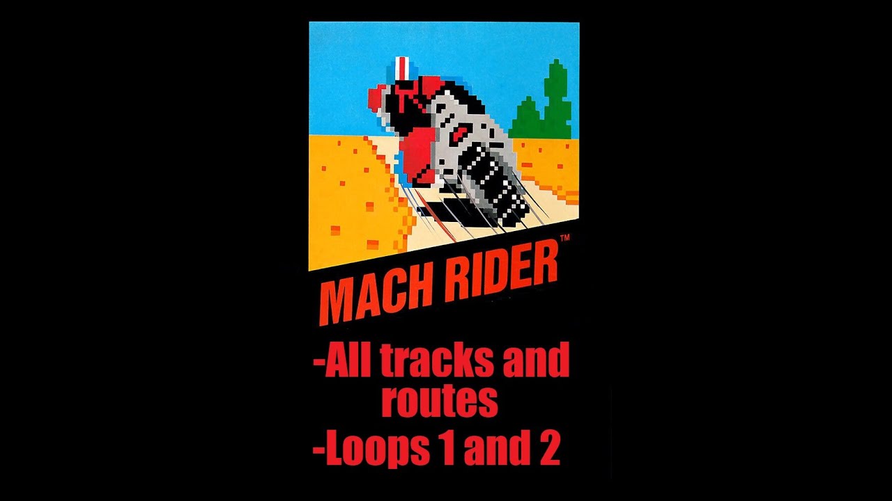 Mach Rider - All tracks and routes: Loops 1 and 2 - YouTube