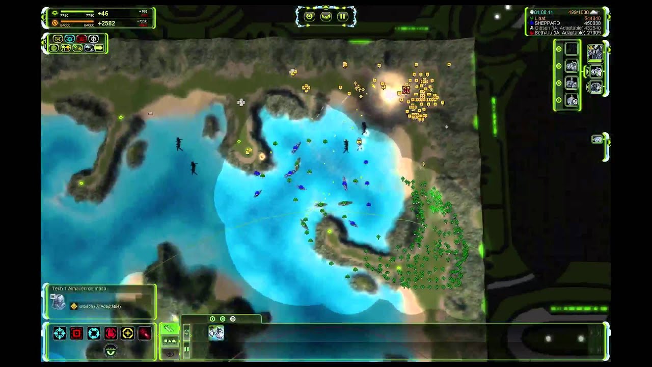 Supreme Commander: Forged Alliance. 2v2 bot dif, Español - 4 / 4 - YouTube