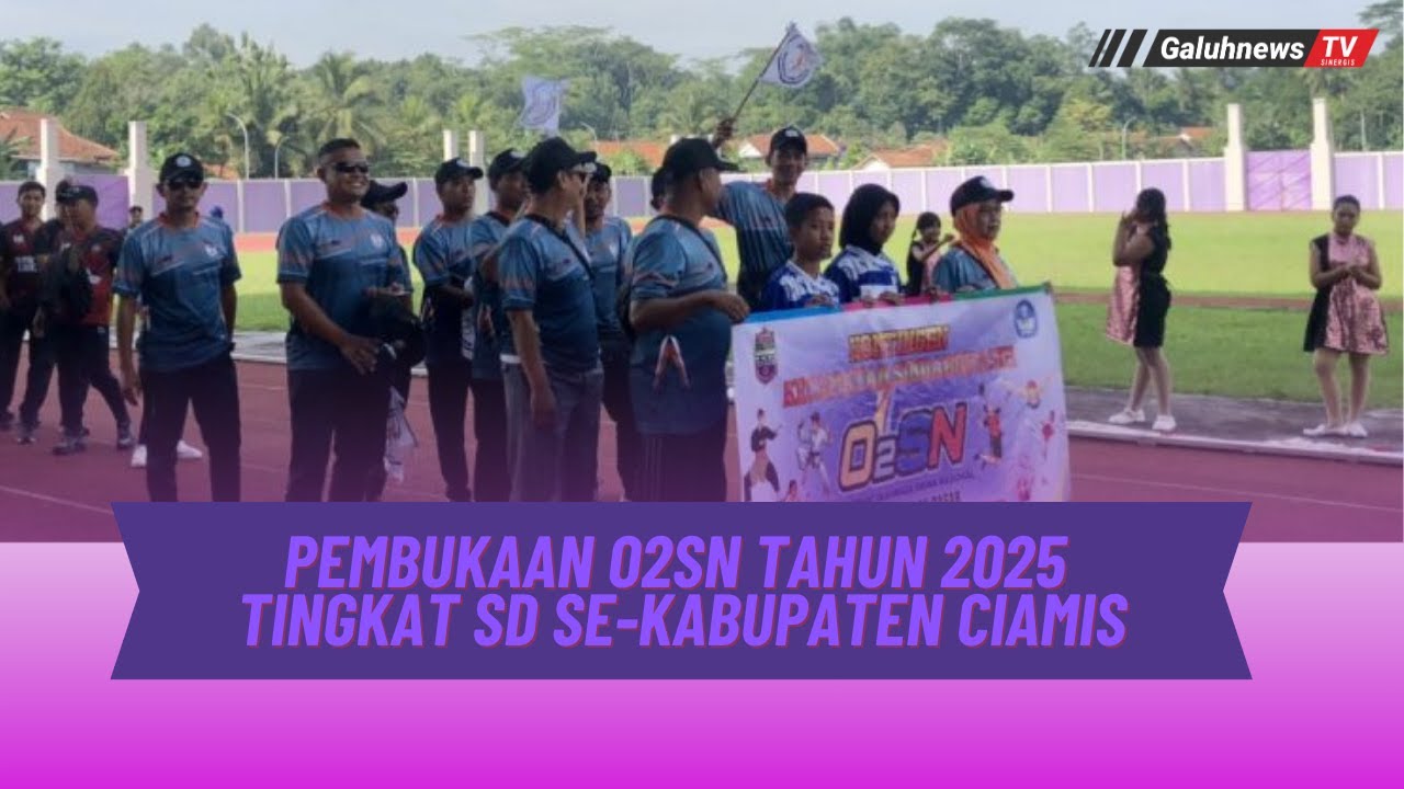 Pembukaan O2SN Tahun 2025 Tingkat SD se-Kabupaten Ciamis - YouTube