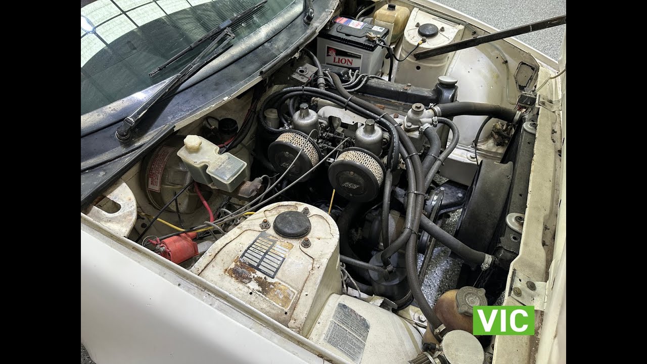 1978 Triumph TR7 Manual - Engine Video - YouTube