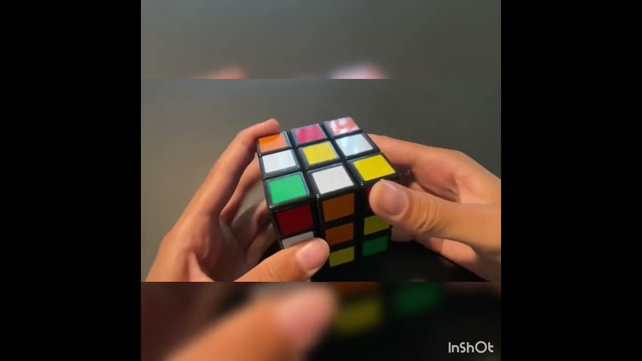 1st Step: Make The Daisy-How to solve 3x3 Rubik’s cube - YouTube