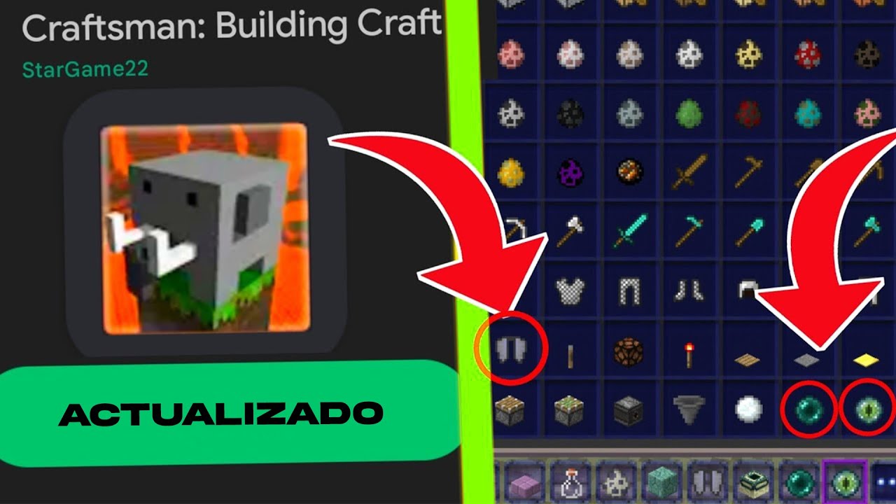 CRAFTSMAN ACTUALIZADO TE SORPRENDERA Y LO PUEDES DESCARGAR EPICO! - YouTube