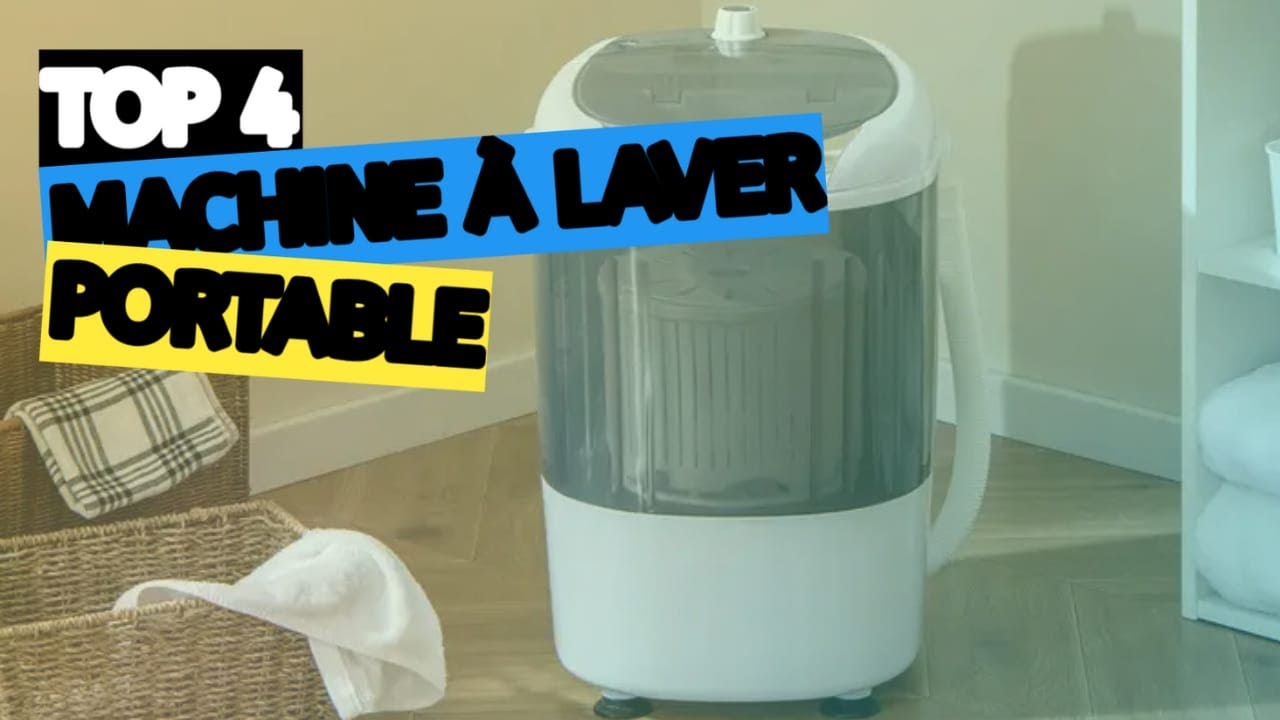 TOP 4: Meilleure Mini Machine A Laver 2024 - YouTube