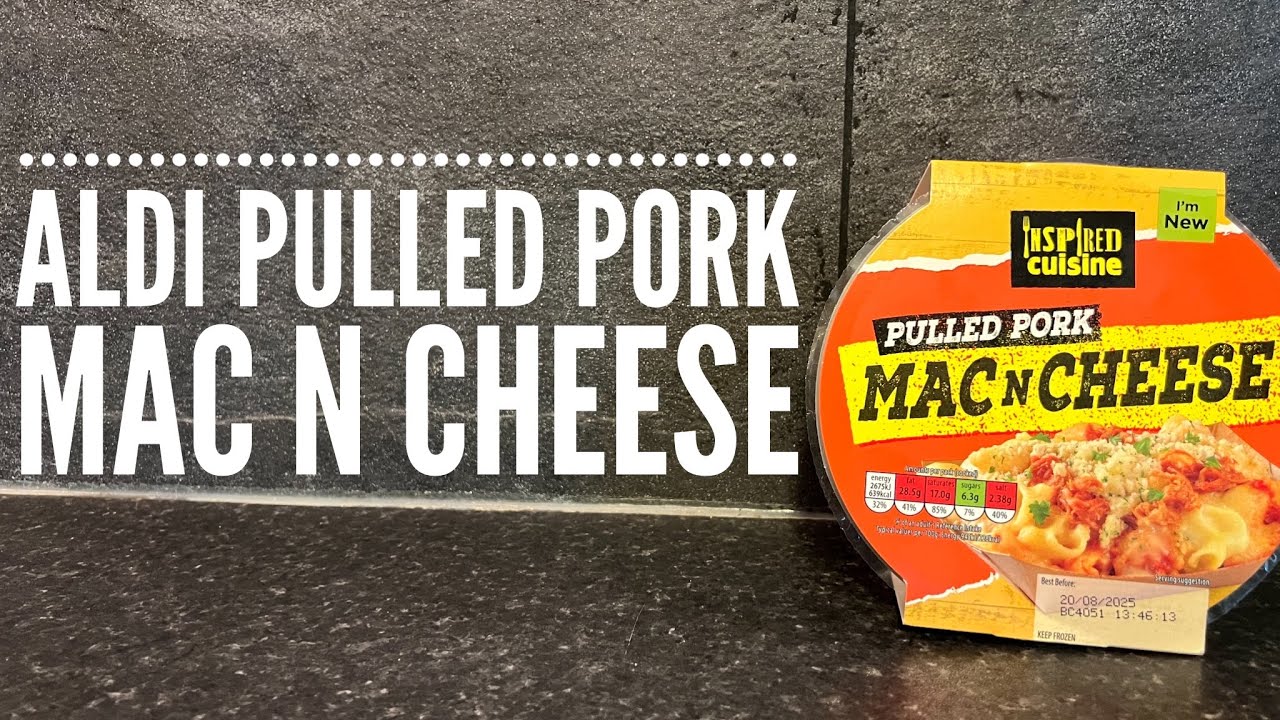 Aldi Pulled Pork Mac N Cheese Review | Aldi Food Review - YouTube