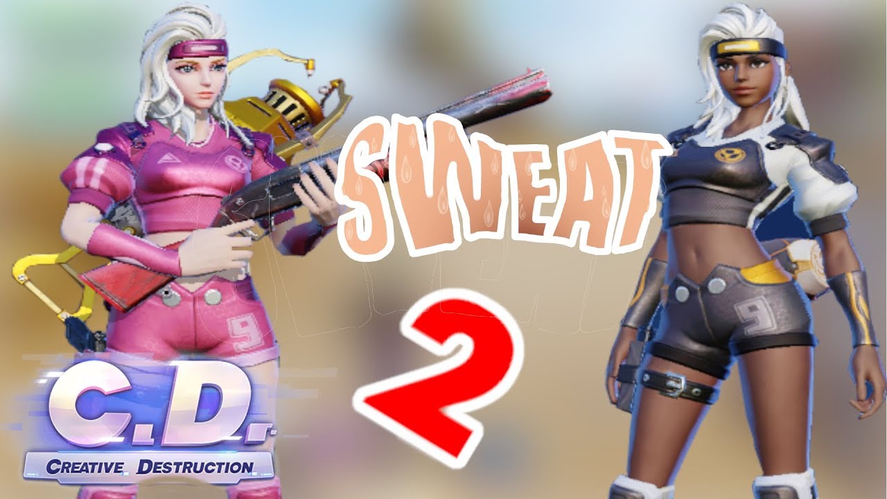 TWO SWEATY Soccer Skin PROS | CREATIVE DESTRUCTION - YouTube