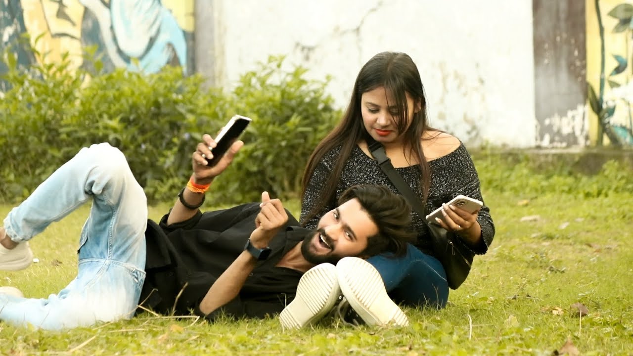 Sleeping prank on cute girl gone funny 😃||Crazy prank raja - YouTube