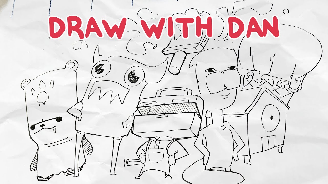 Drawing with Dan Paladin! ️ - YouTube