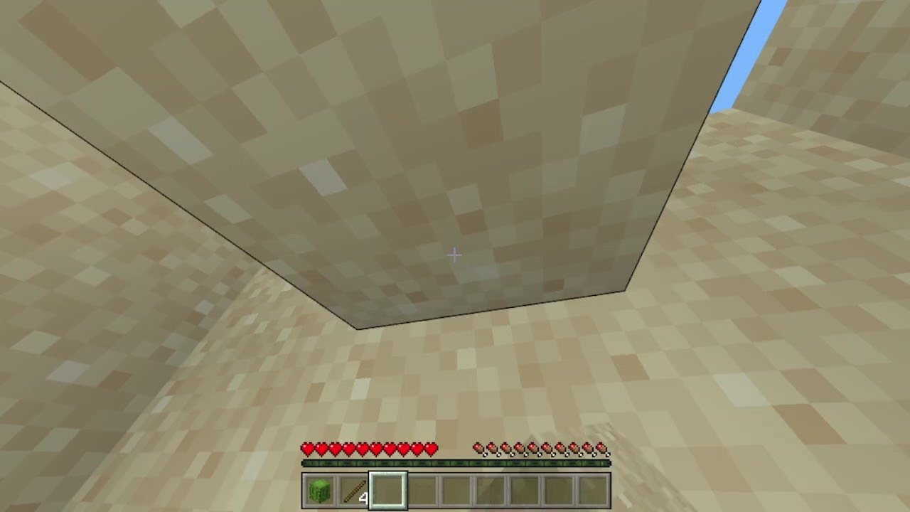 Minecraft sand house - YouTube