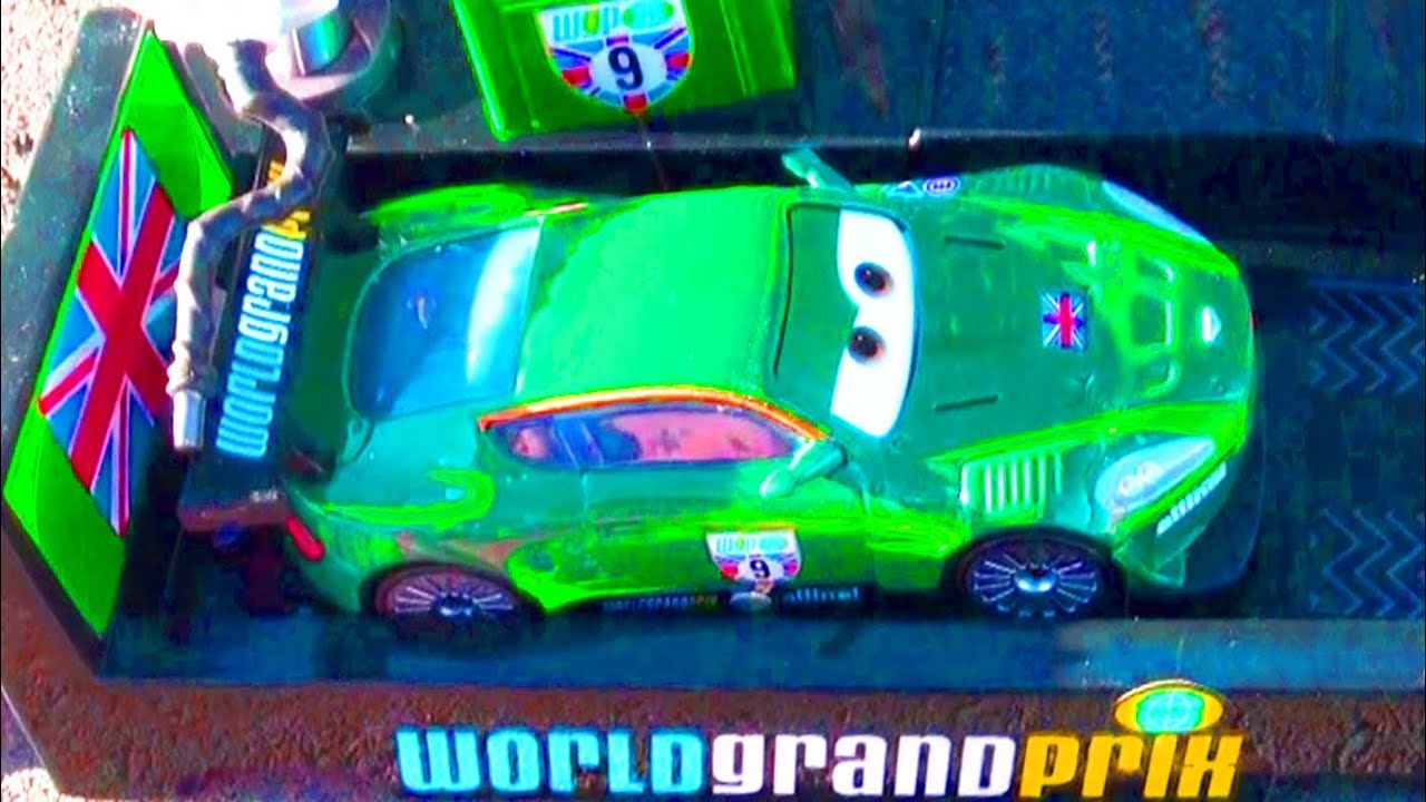 Cars 2 Pit Stop Launchers Nigel Gearsley Diecast Disney Pixar Cars 2 ...