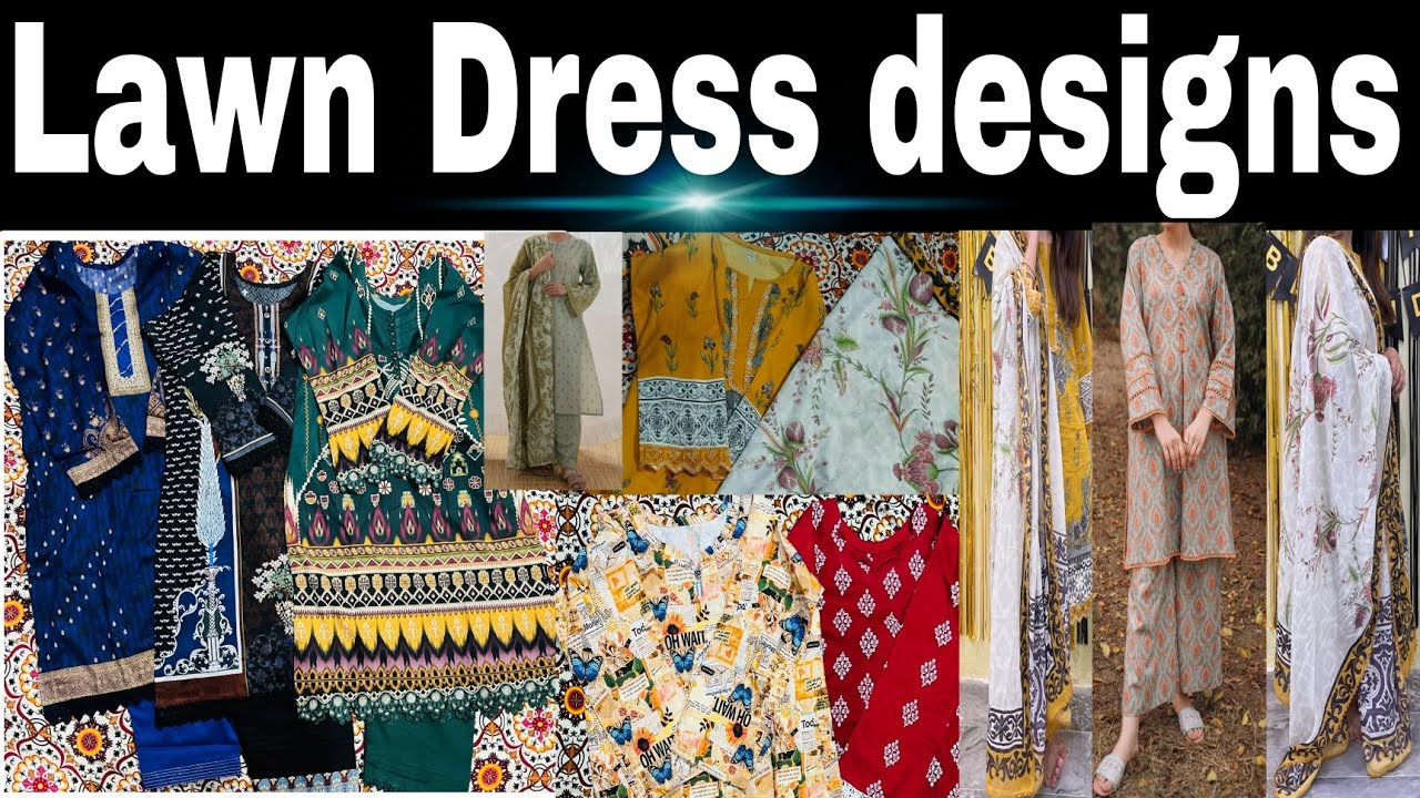 Simple Lawn Designs | Lawn Dress Designs | Summer Dress designs 👗 - YouTube