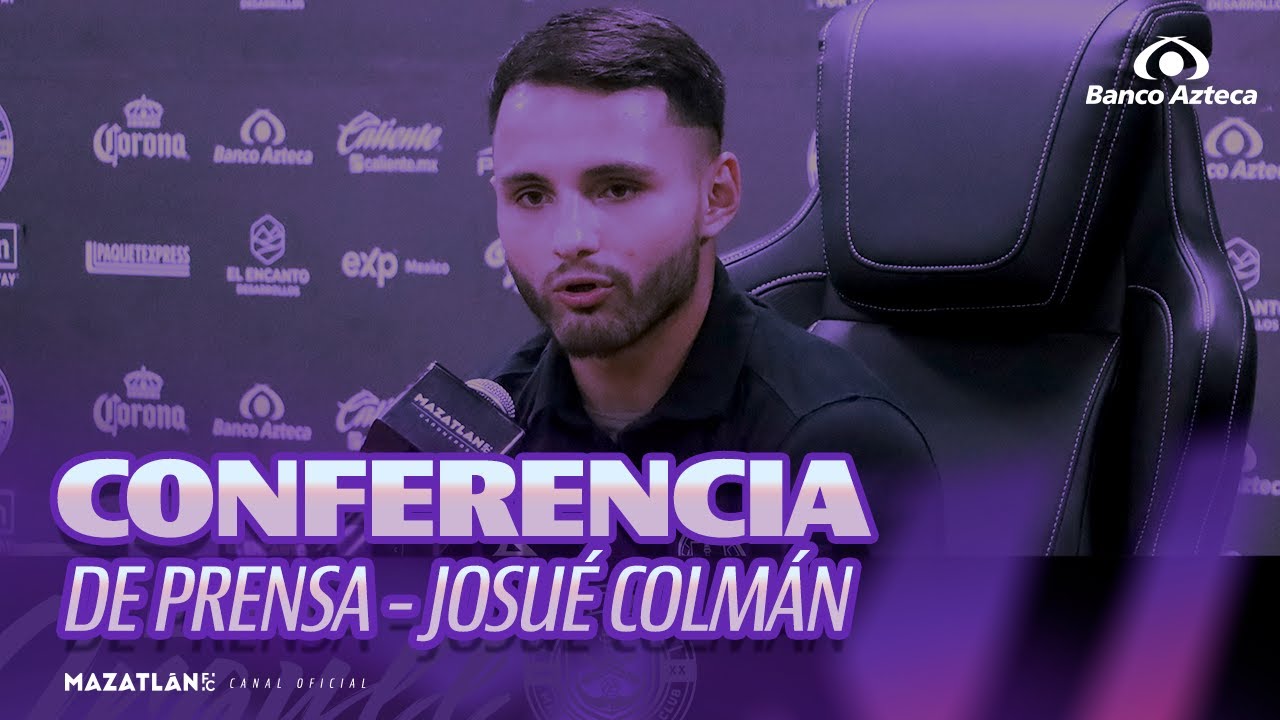 CONFERENCIA DE PRENSA: Josué Colmán | J15 | A23 - YouTube