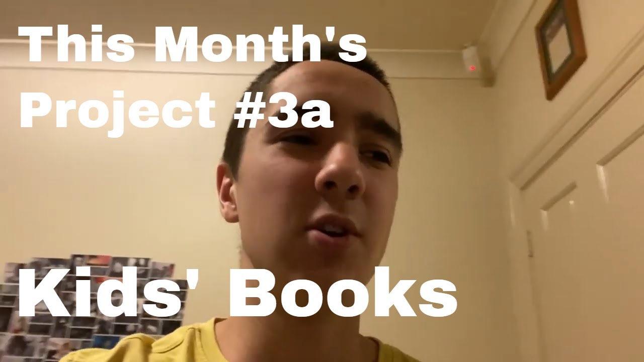This Month's Project #3a | Kids' Books! - YouTube