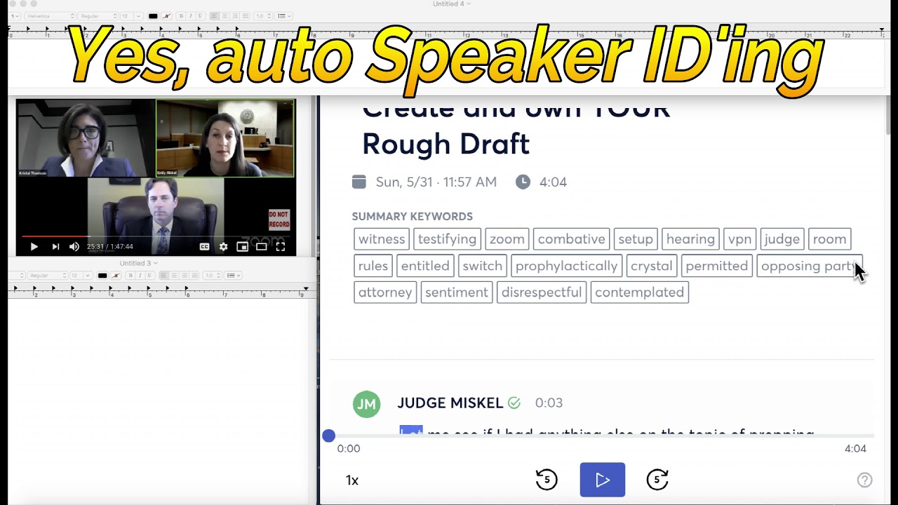SHOWING DIARIZATION - YouTube