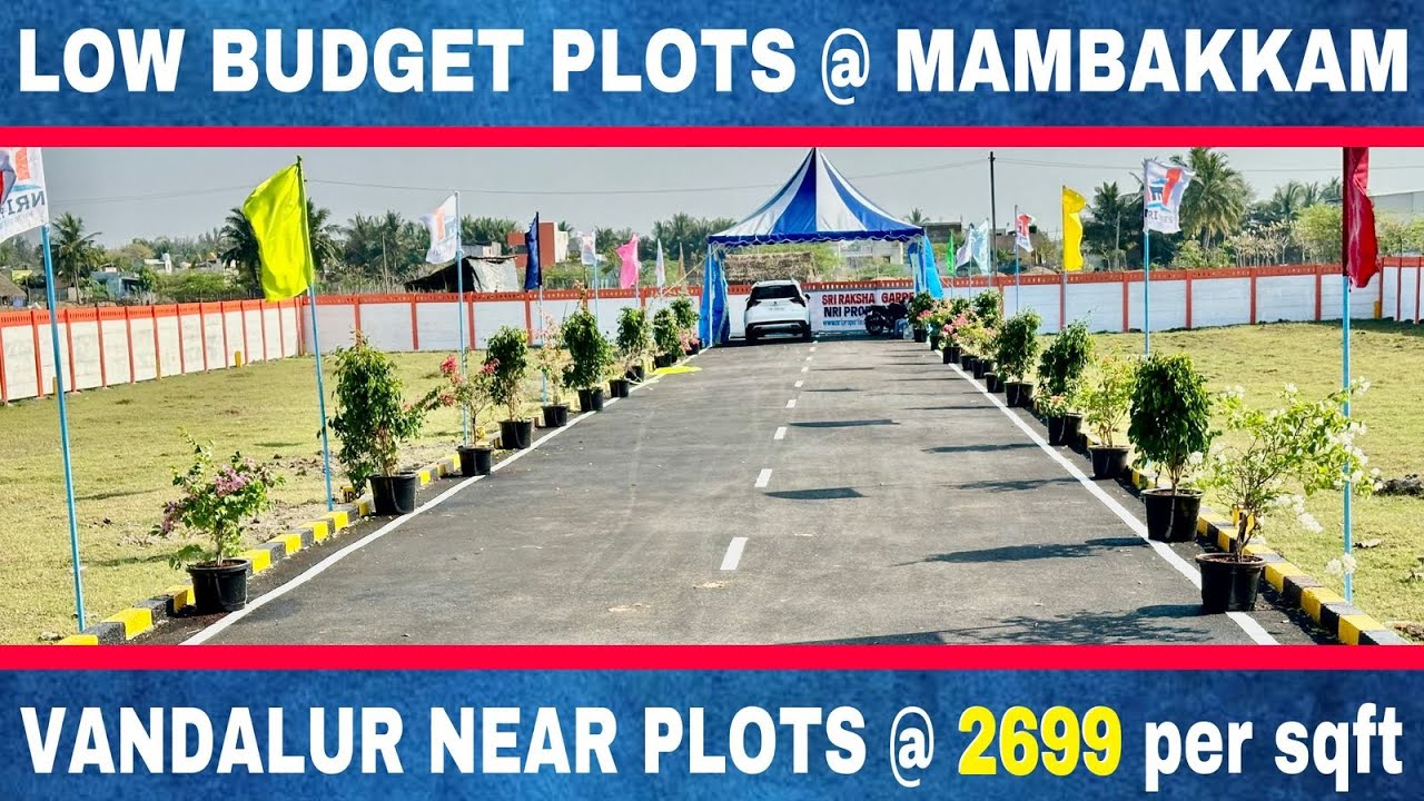 Plots @ Mambakkam #vandalur #medavakkam #madambakkam - YouTube