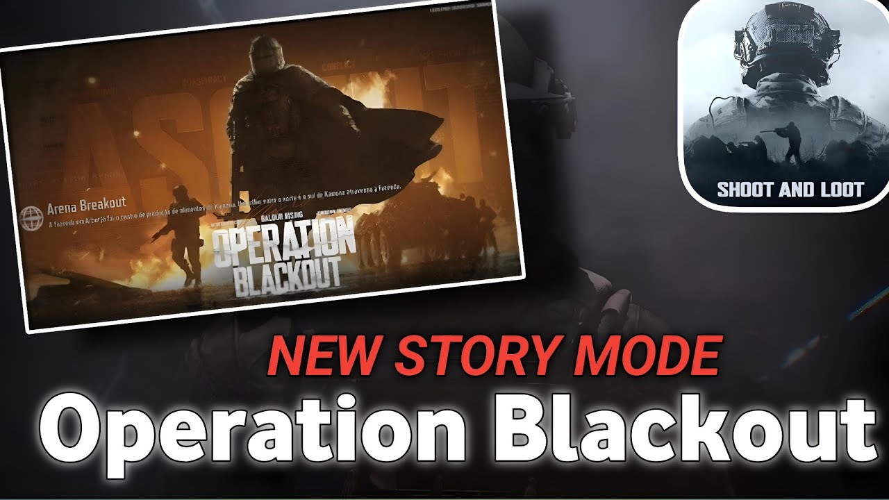 Arena Breakout [Operation blackout ] Mode Hard Part 1 - YouTube
