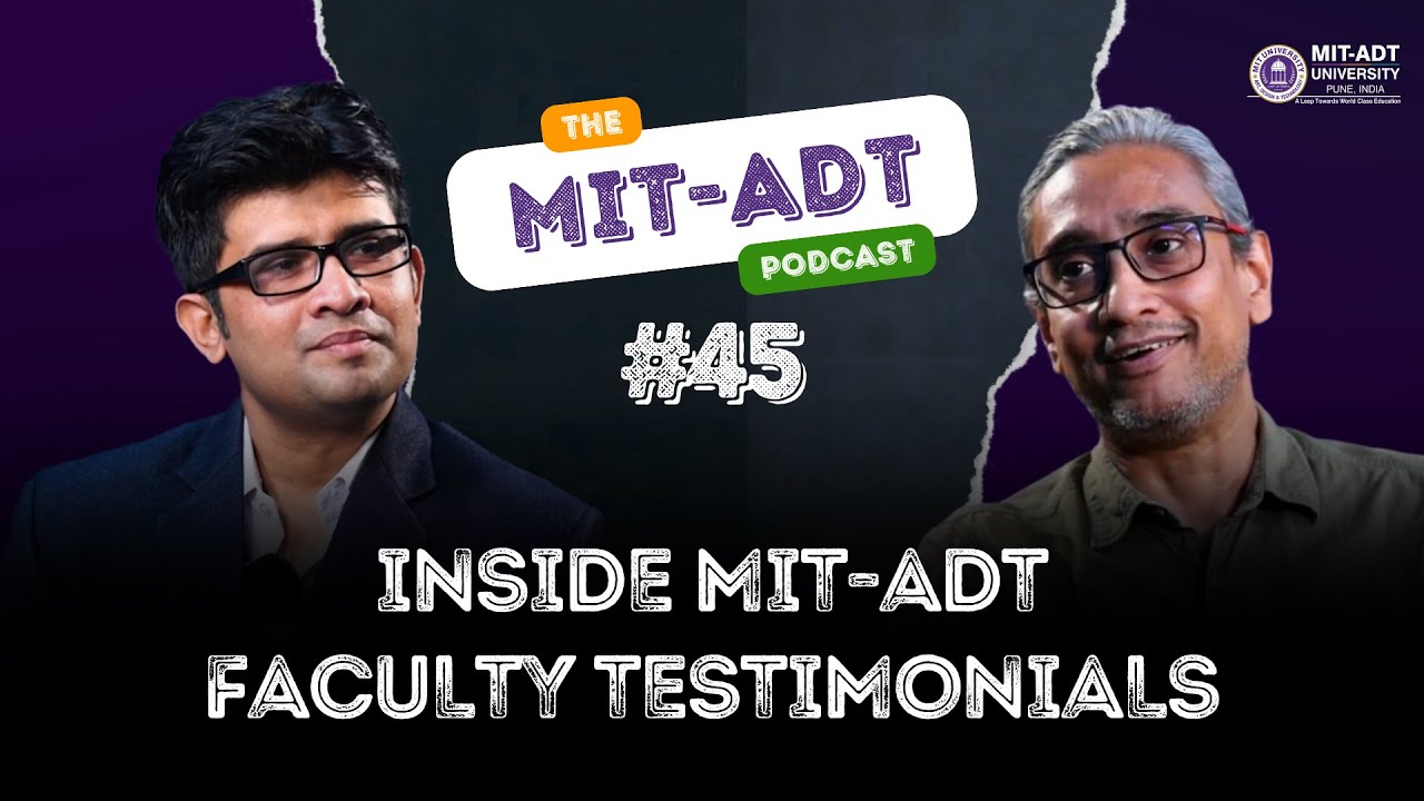 🎙️MIT-ADT Podcast | Associate Prof and HOD at MIT School of Film and ...