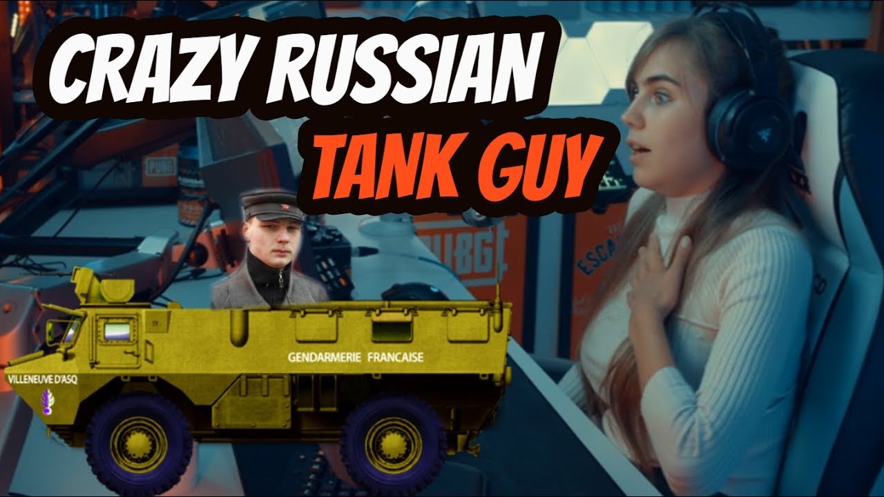CRAZY RUSSIAN TANK GUY | Danucd - YouTube