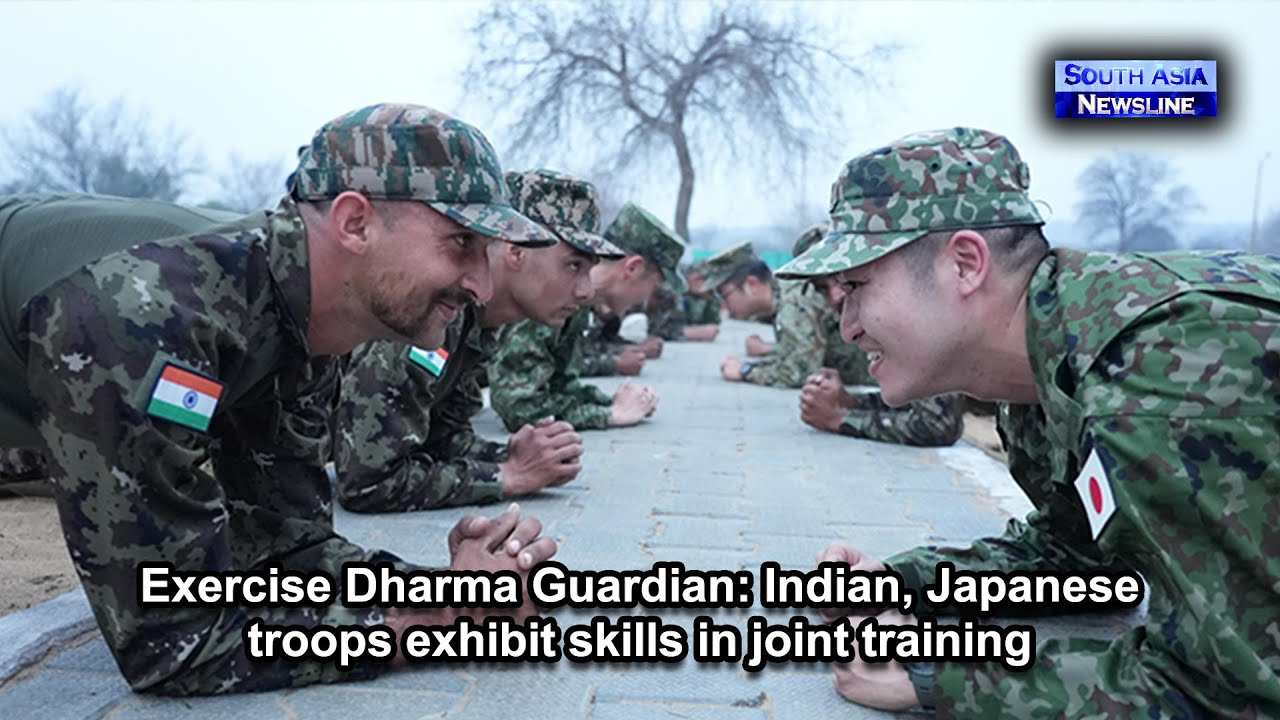Exercise Dharma Guardian: Indian, Japanese troops exhibit skills in ...