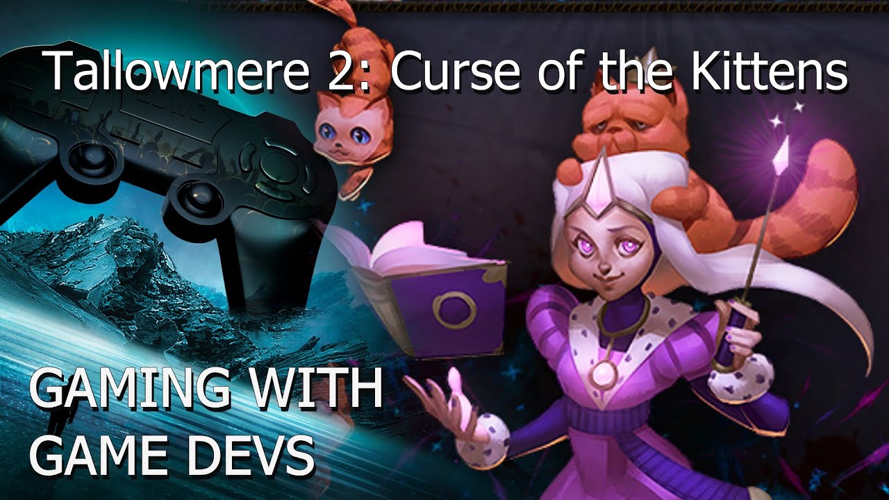 Gaming With Game Devs - Tallowmere 2: Curse of the Kittens - YouTube