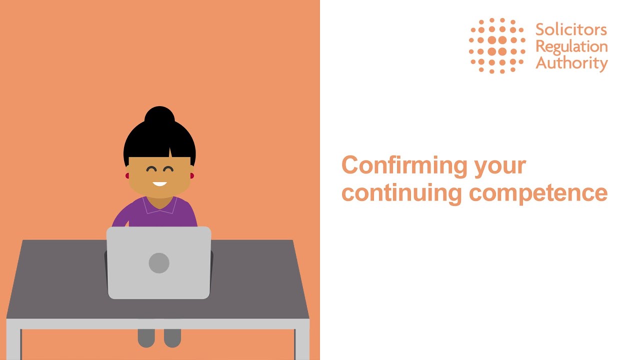 Confirming your continuing competence - YouTube