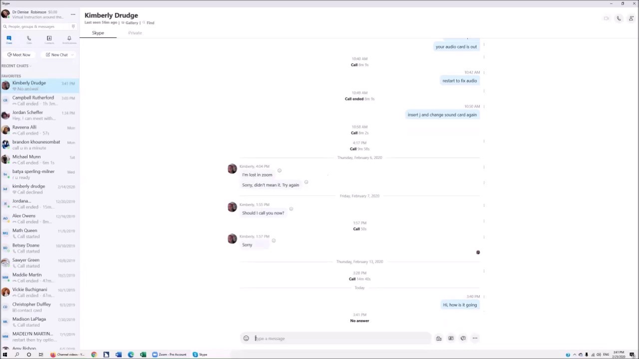 Fastest way to text and call in skype with keyboard commands - YouTube