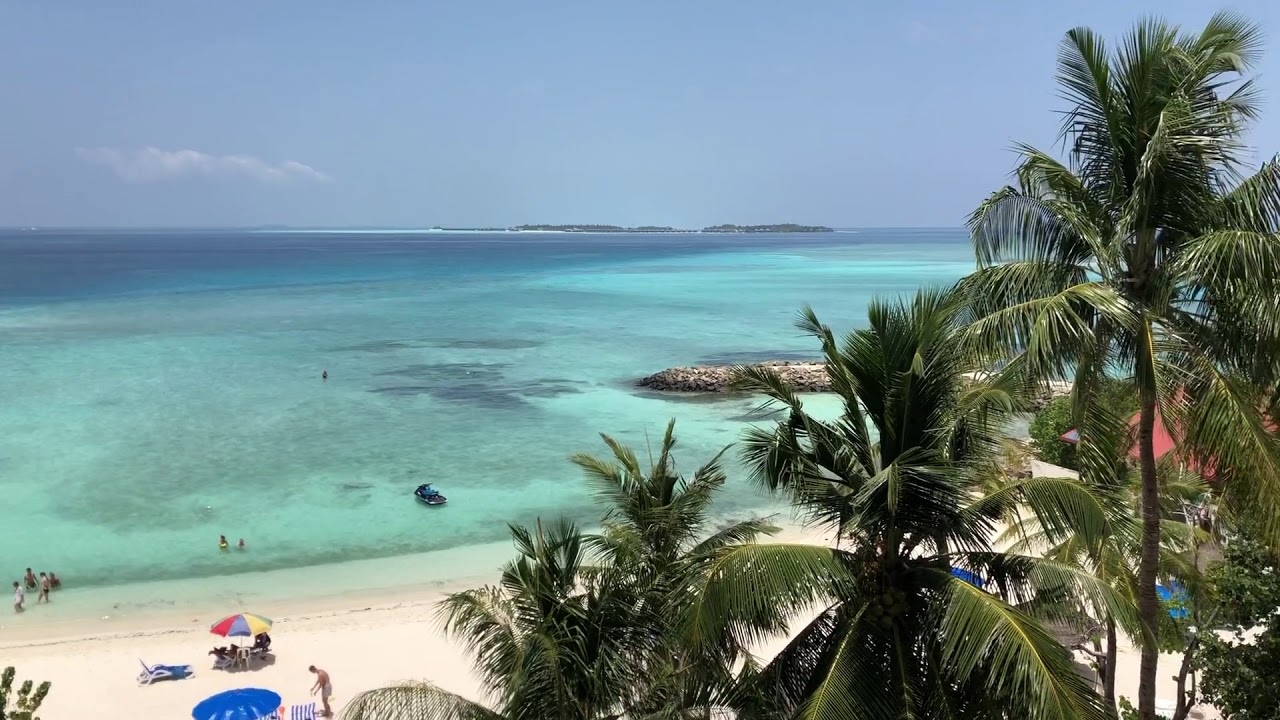Maafushi - Arena beach hotel**** seaview room - YouTube