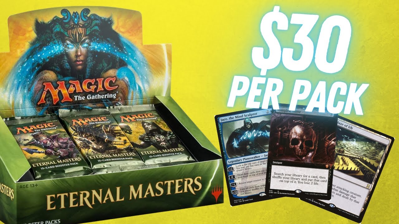 $30 For Magic The Gathering Cards - YouTube