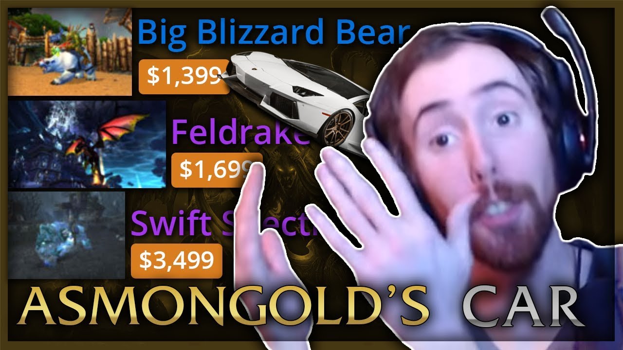 Asmongold Reacts to the Prices of TCG Items, His Car, and the Cheapest ...