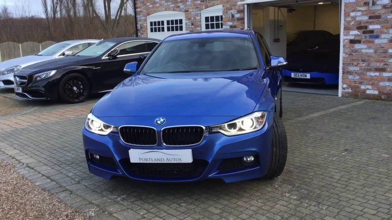 BMW 3 SERIES 320D XDRIVE M SPORT SALOON FOR SALE IN ESTORIL BLUE ...