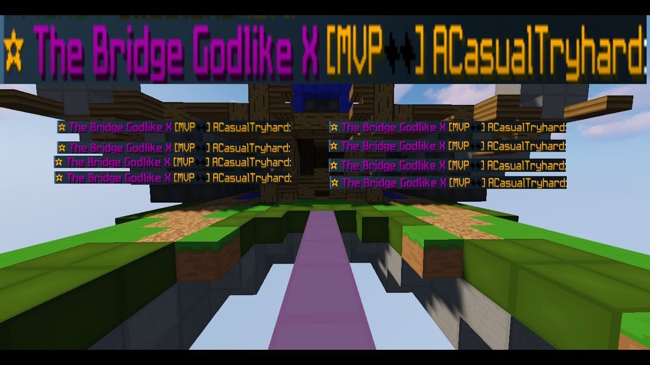 How I Reached The HIGHEST Title In Hypixel Bridge! Ft. Ryluz (desc ...