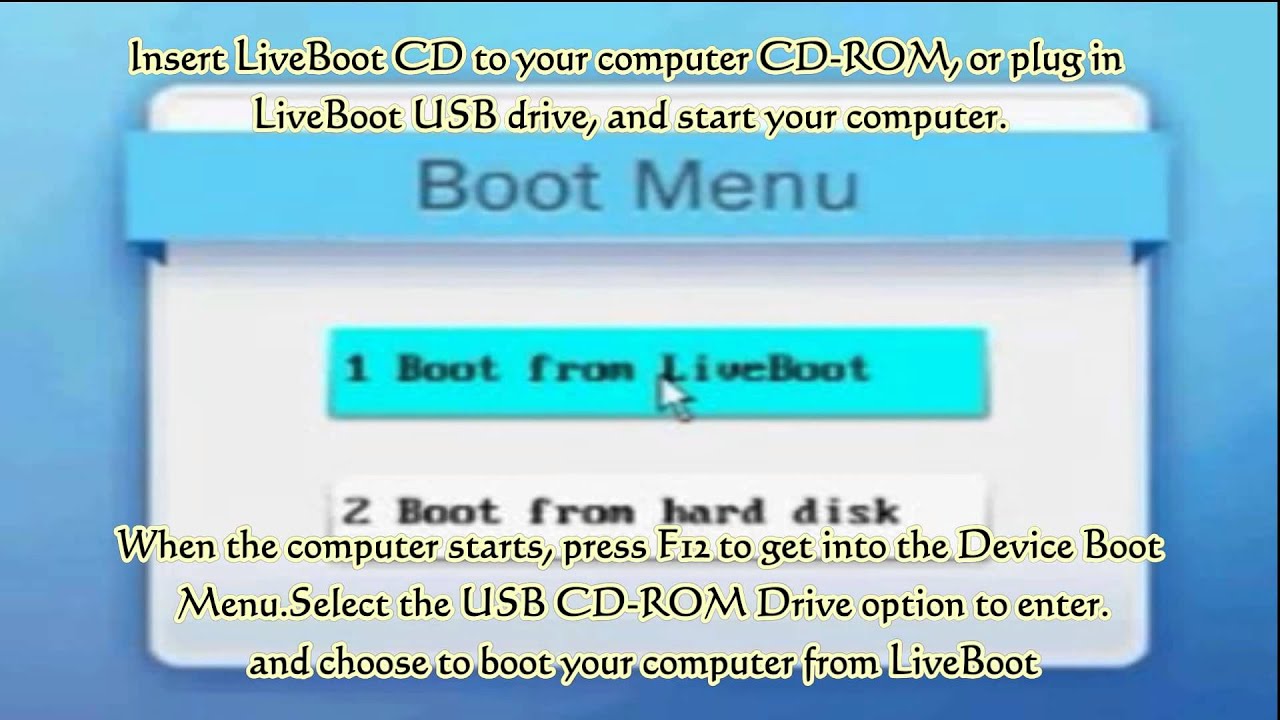 How to repair your hard drive without data lost - Wondershare liveboot ...