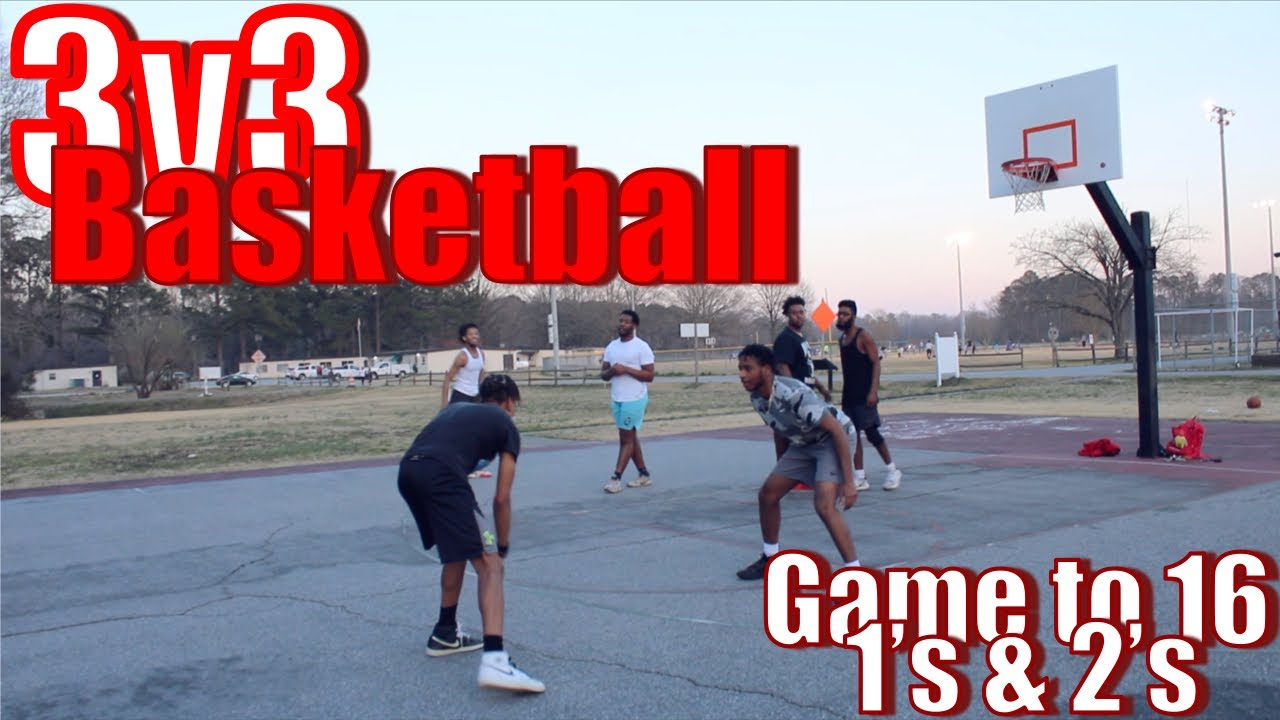 3v3 Basketball Game // Intense 3v3 Basketball Pt. 1 - YouTube