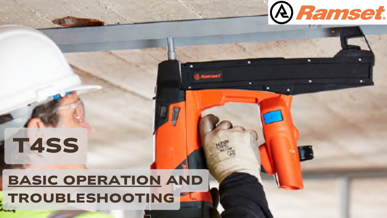 Ramset T4 SS: Basic Operation and Troubleshooting - YouTube