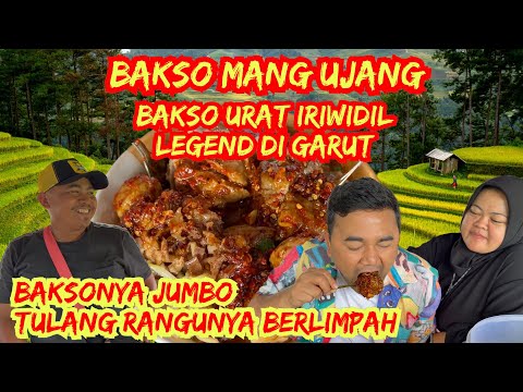 BAKSO URAT IRIWIDIL JUMBO LEGEND DI GARUT🔥TULANG RANGU BERLIMPAH‼️PEMANDANGANNYA INDAH BANGET‼️
