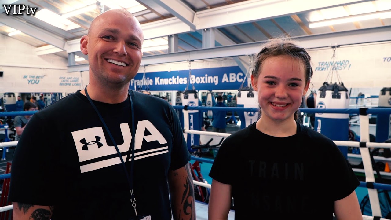 VIPtv visits Frankie Knuckles Boxing Club in Prescot, Liverpool - YouTube
