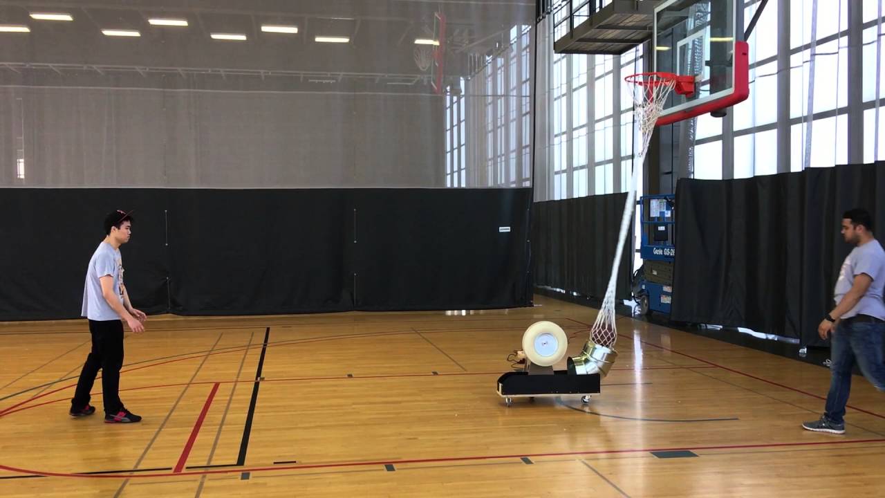 MMAE 432 Basketball launcher - YouTube