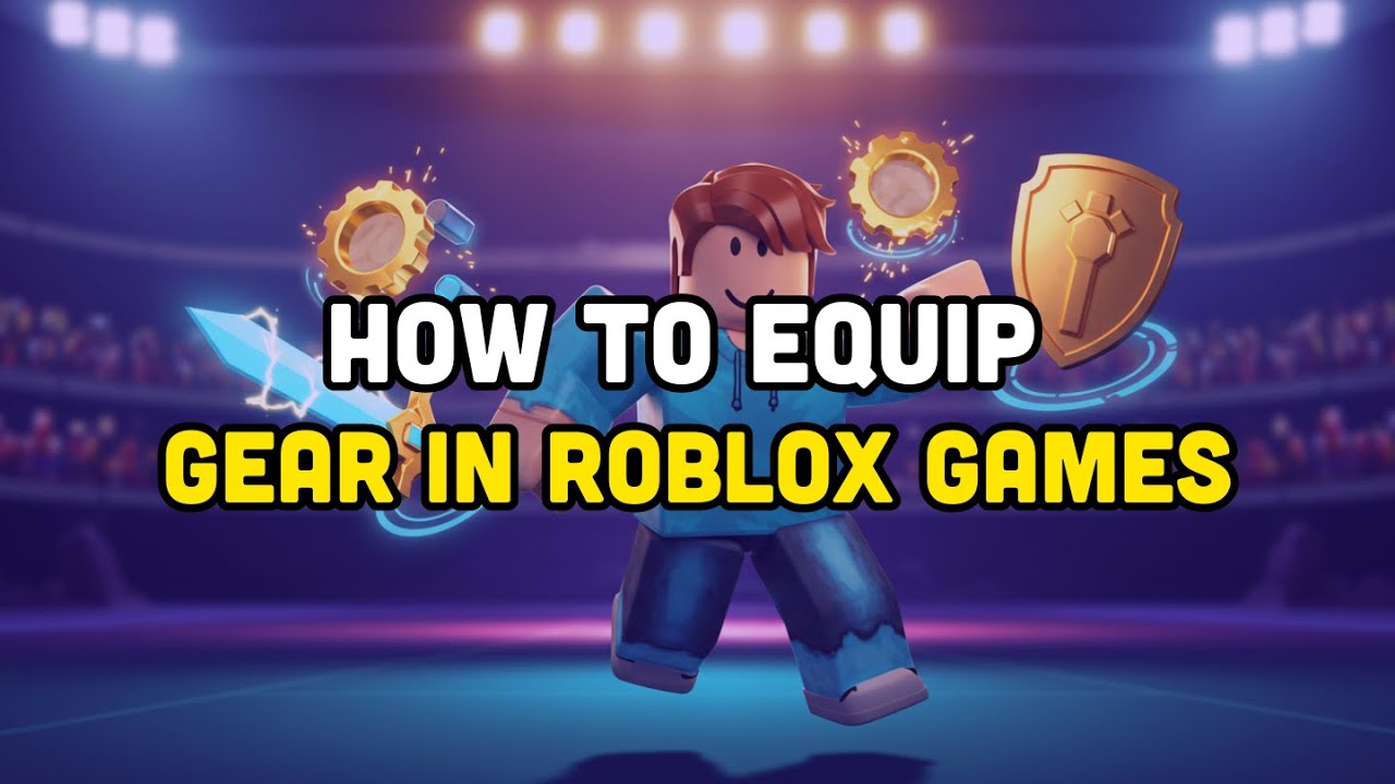 How To Equip Gear In Roblox Games? - YouTube