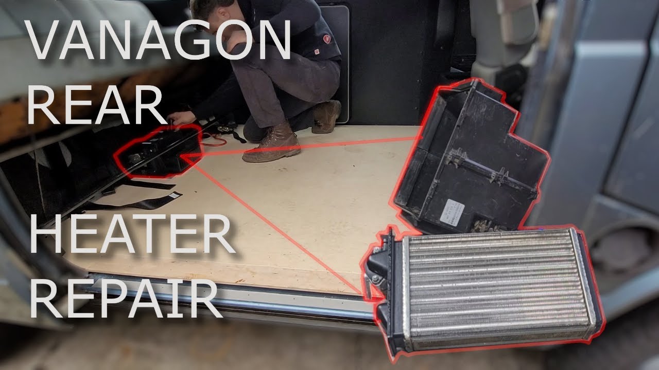 Vanagon Rear Heater Repair and Replacement, Some Electrical Wiring and ...