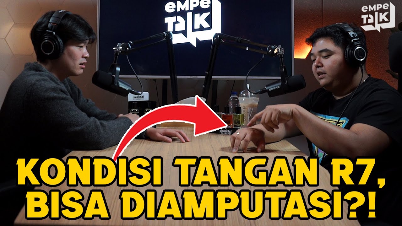 WAJAR R7 SAMPE REHAT, BEGINI KONDISI TANGANNYA!! INI SOSOK PENGGANTI R7 DI RRQ?! - EMPETALK R7 ...