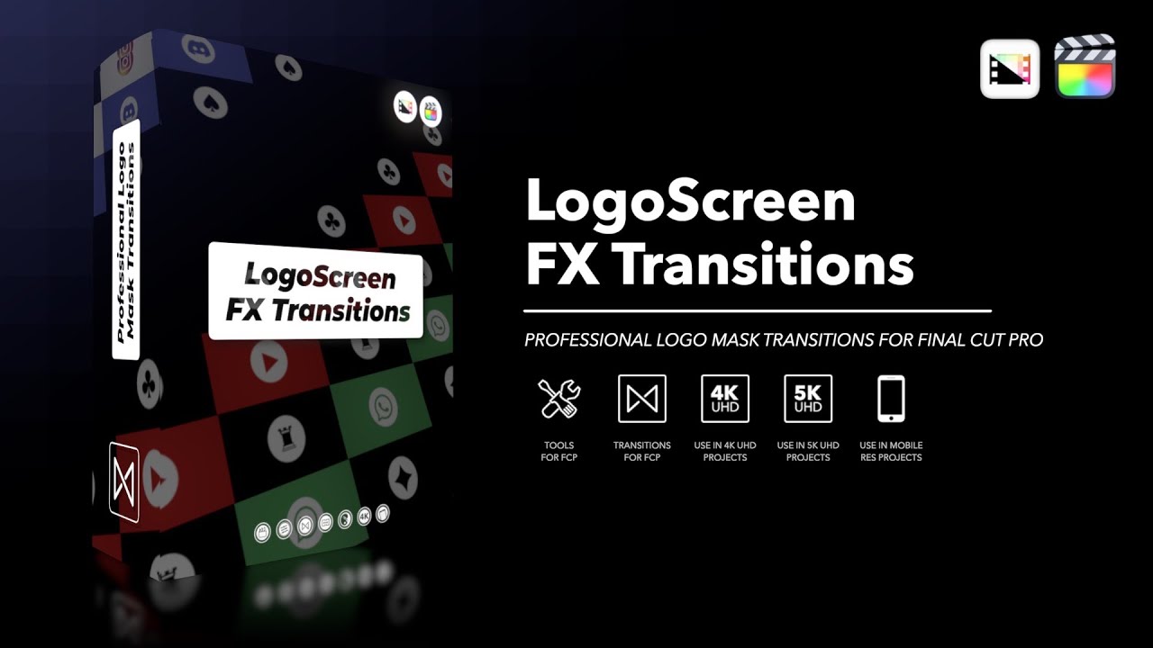 LogoScreen FX Transitions - Professional Logo Transitions for Final Cut ...