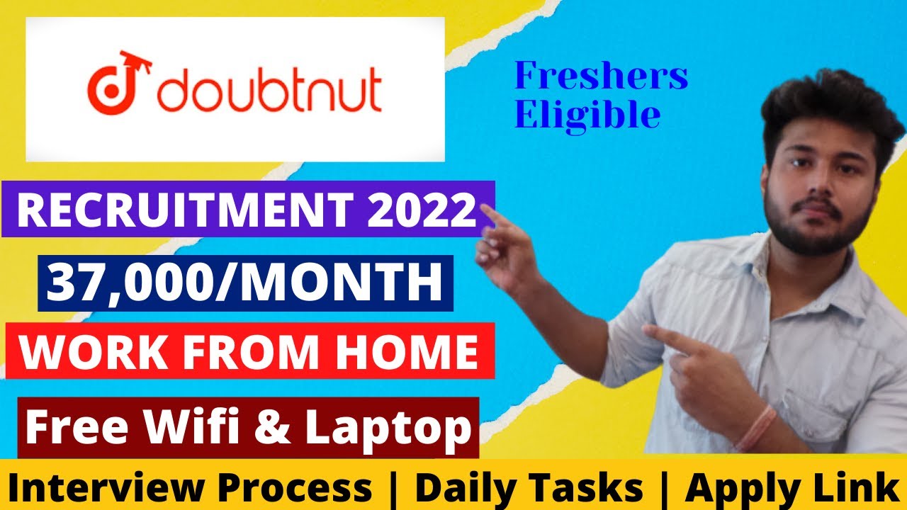 Doubtnut Permanent Work From Home Job | Doubtnut Interview Process ...