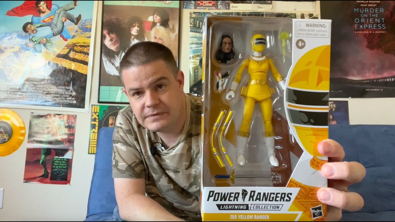 Power Rangers Lightning Collection Zeo Yellow 2 Ranger Tanya Sloan ...