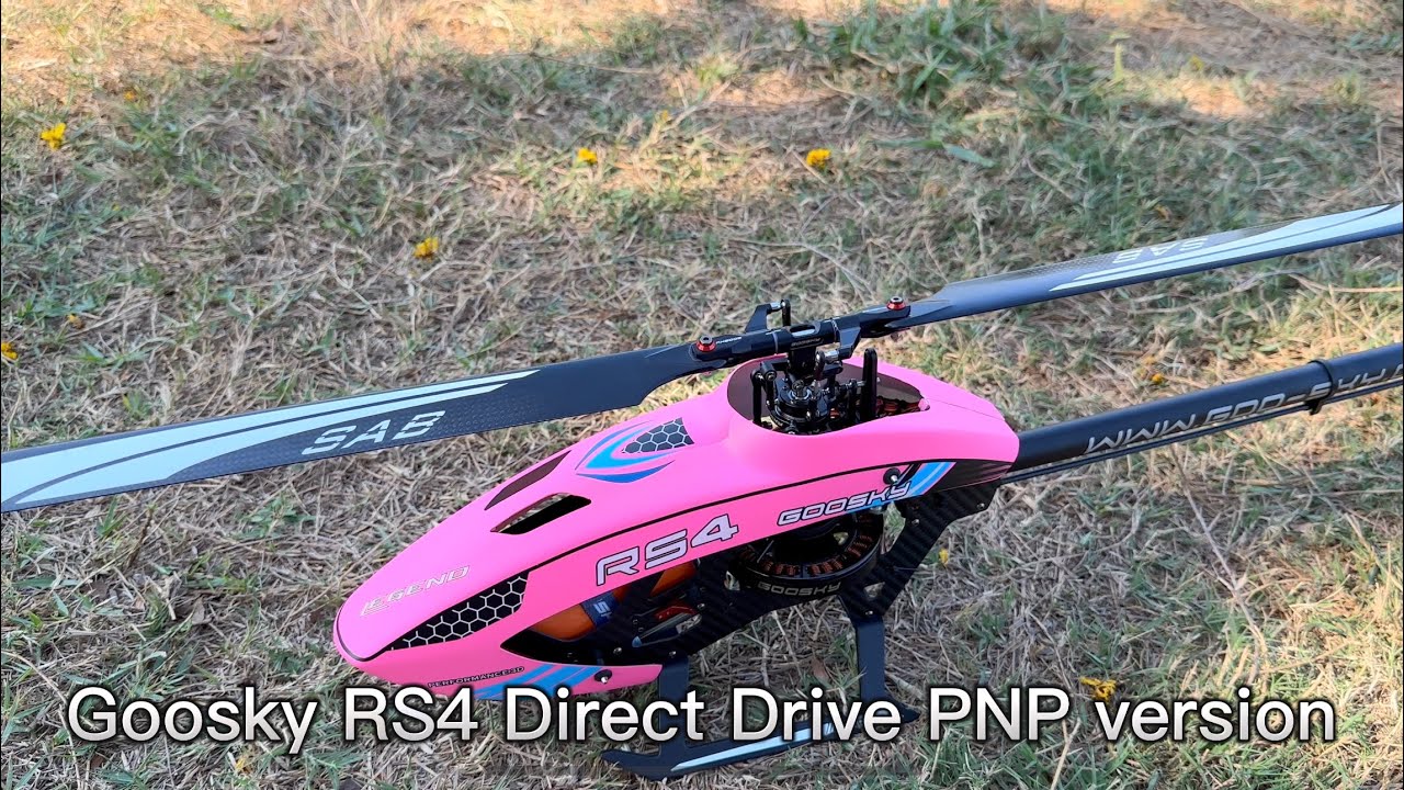 Goosky RS4 Flight High/Low RPM - Pilot Lotte Chawanagon - YouTube