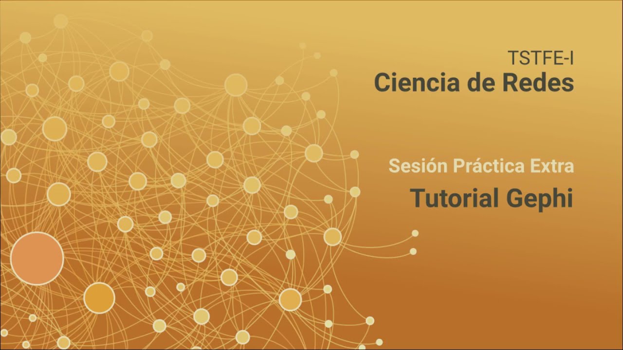 Tutorial Gephi - YouTube