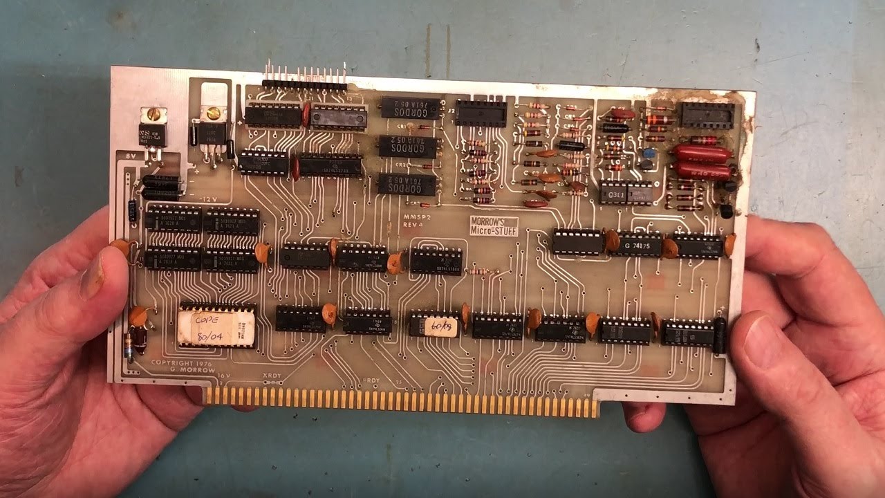 STB851 - MORROWs Micro-STUFF - MMSP2 S-100 Card - Initial Inspection ...